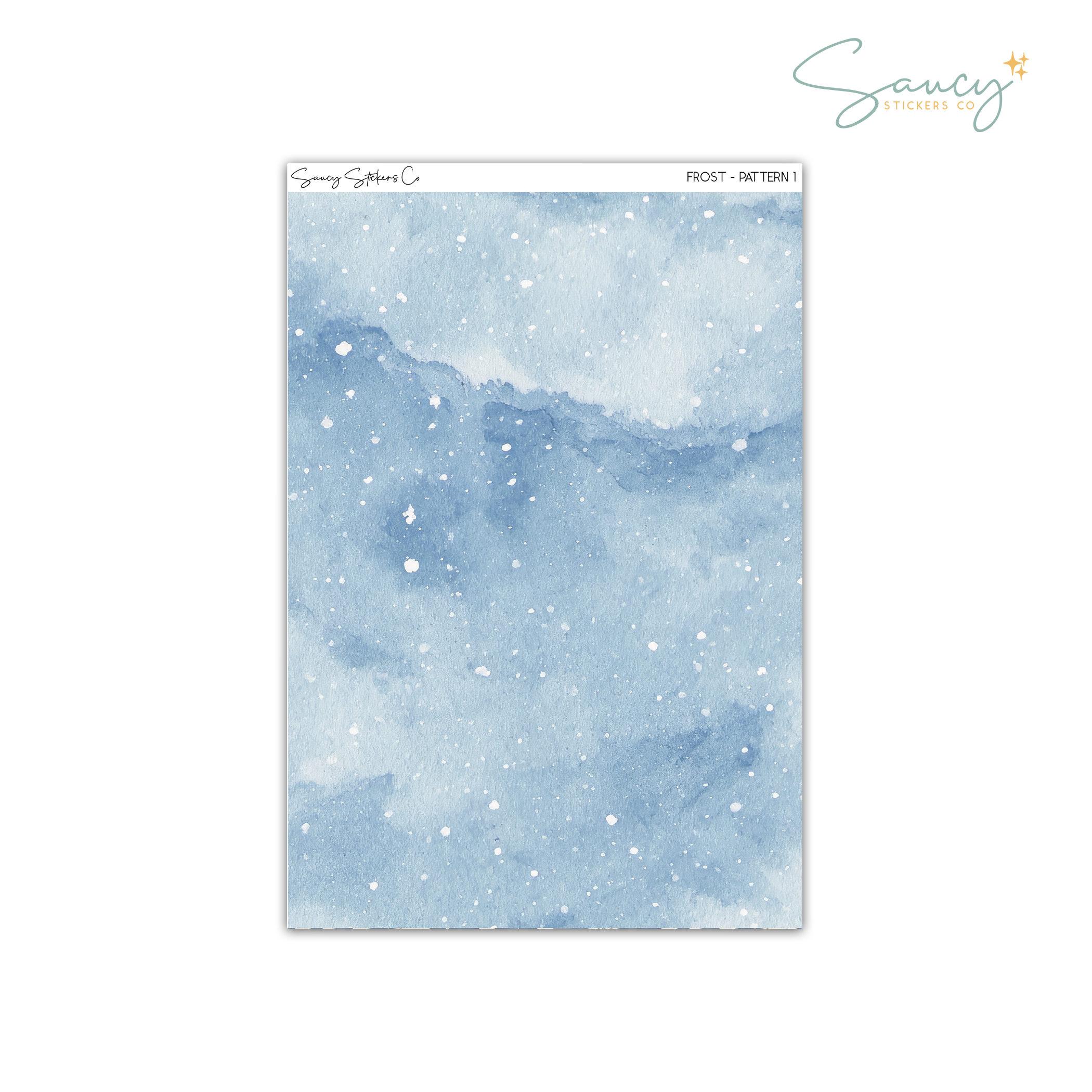 Frost • Pattern 1 – Saucy Stickers Co