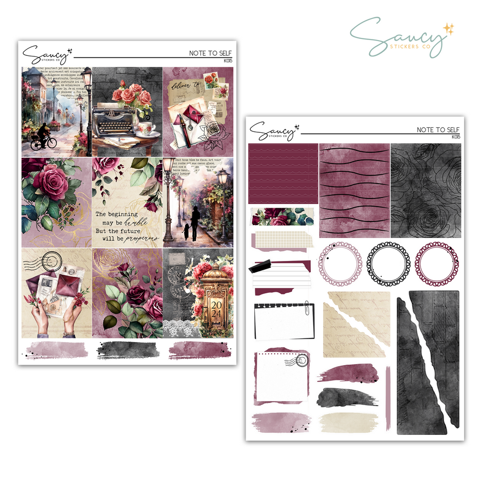 Weekly Kits – Saucy Stickers Co